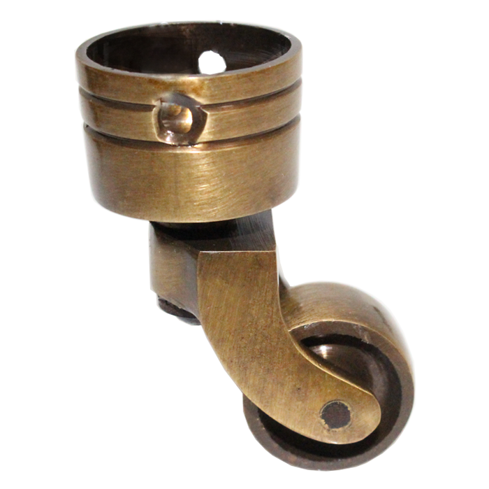 Regency Antique Round Cup Castor – Heritage Components