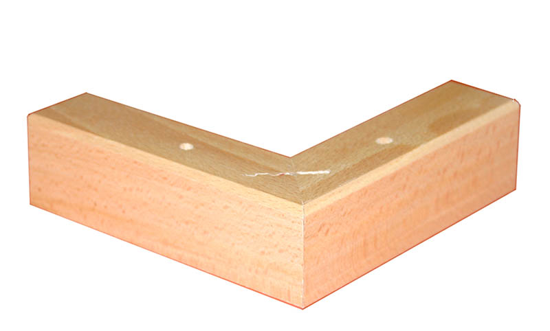 Simple Angled Wooden Feet | Replacement Feet for Furniture – Heritage ...